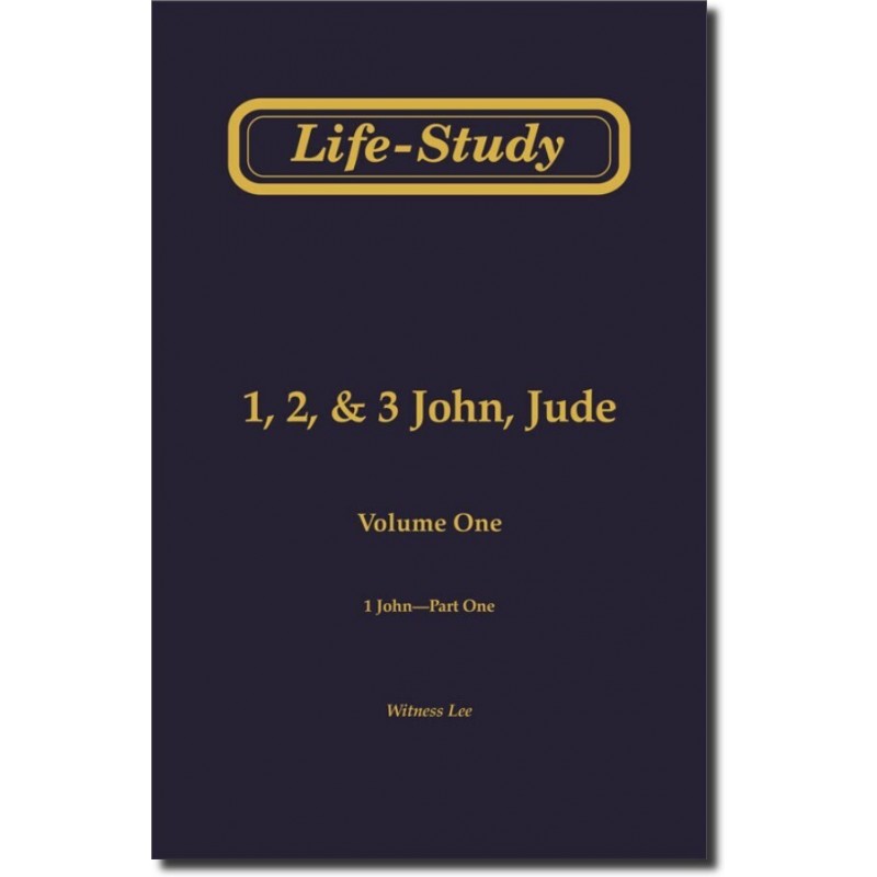 Life Study Of 1 2 3 John Jude 2 Volume Set 