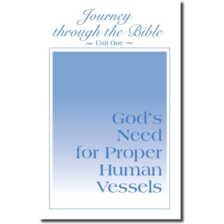 Journey Through the Bible, Lesson Book, Unit 1